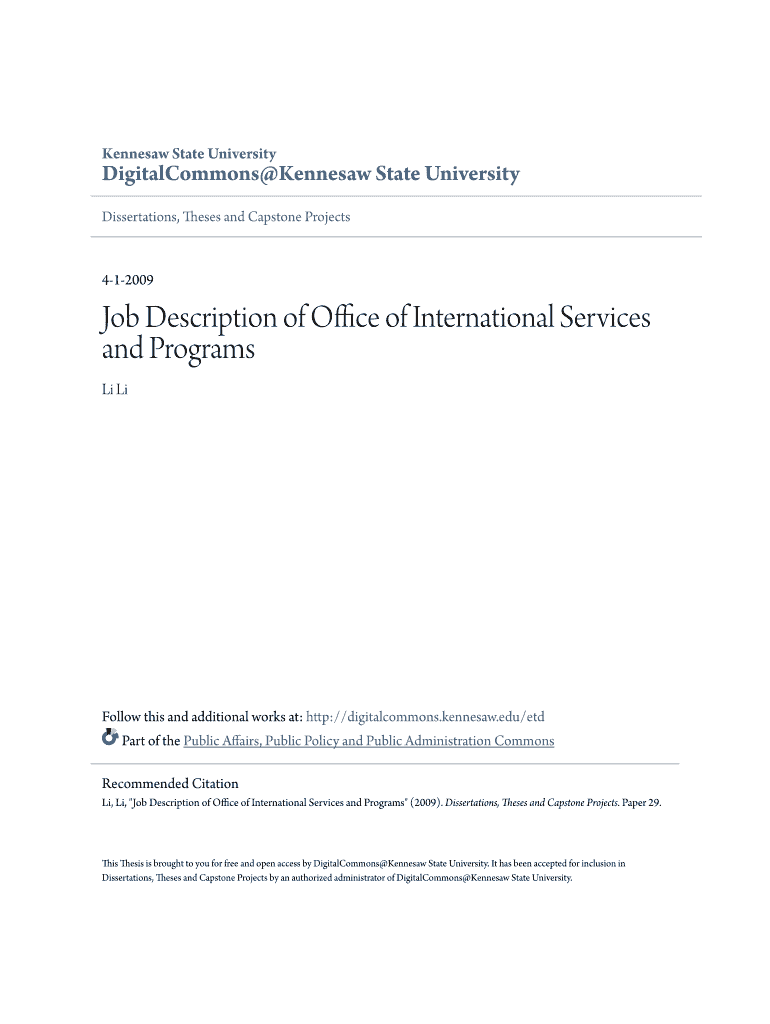 Fillable Online Forms - KSU Graduate College - Kennesaw State University Fax Email Print - pdfFiller