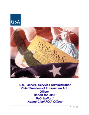Fillable Online US General Services Administration Chief Freedom of ...