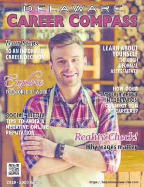 Fillable Online career compass career compass - Delaware Career ...