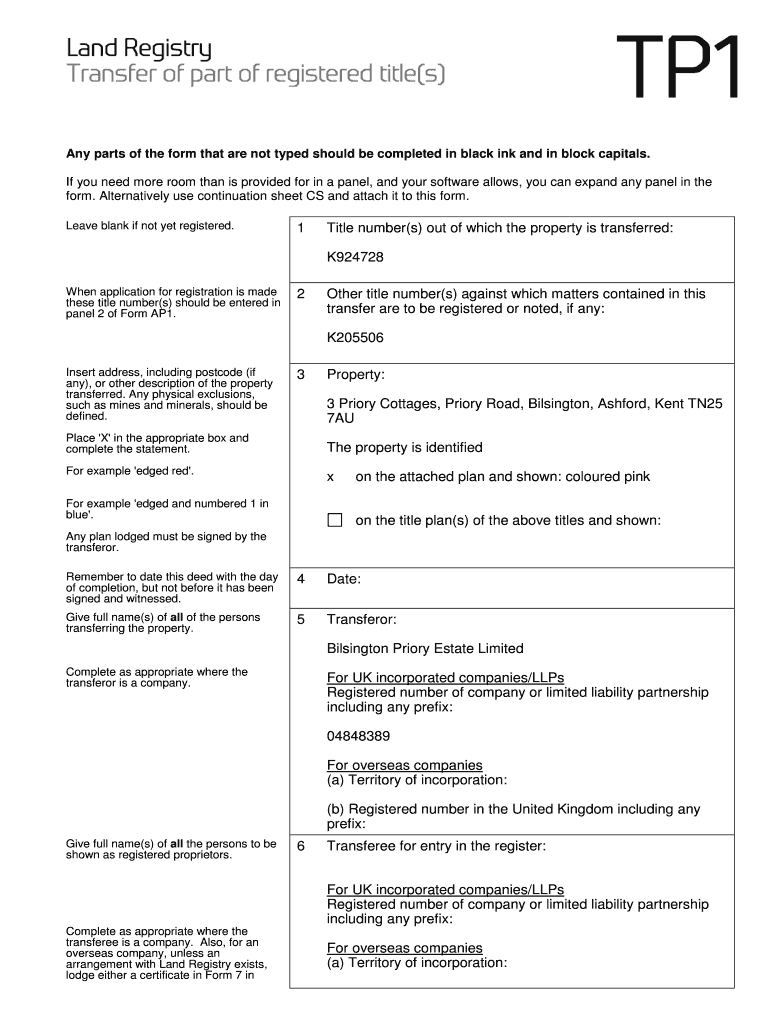 Fillable Online Any parts of the form that are not typed should be ...