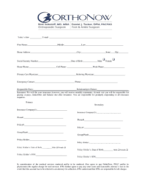 Fillable Online Patient Front Sheet Fax Email Print - pdfFiller