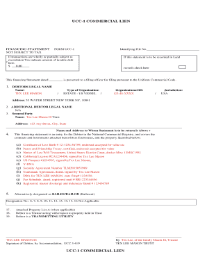 Fillable Online What Is a UCC-1 Statement? - Investopedia Fax Email ...