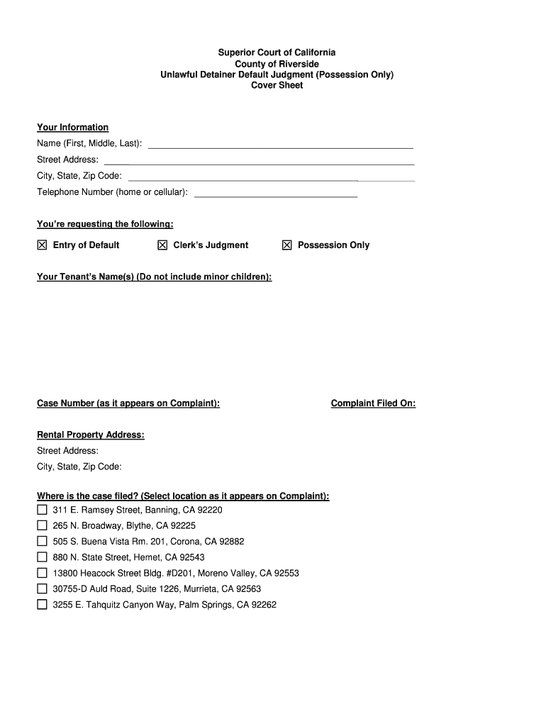 Fillable Online Riverside Superior Court Fillable Form Mc 025 - Fill ...