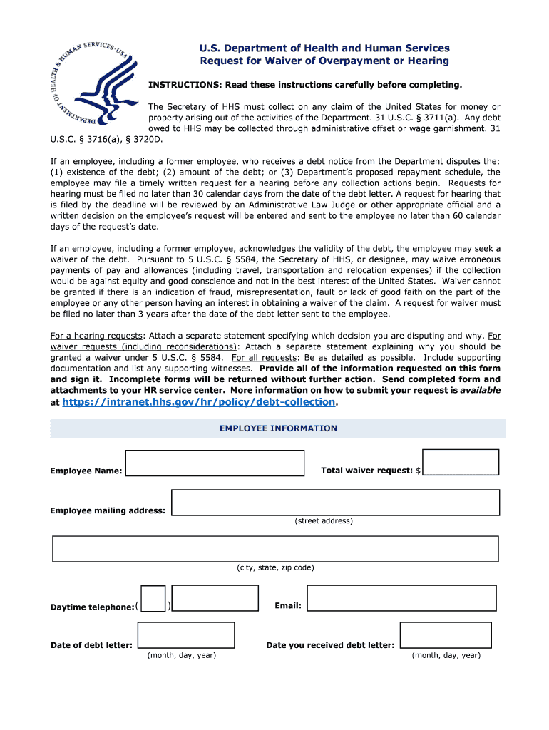 Fillable Online Form SSA-632Request For Waiver Of Overpayment ... Fax ...