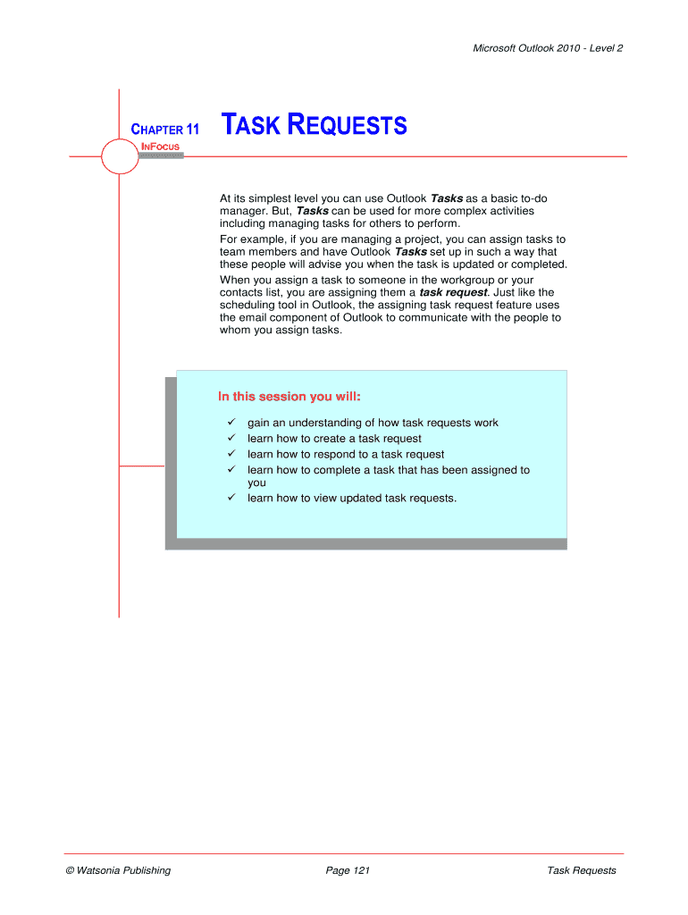 Fillable Online How To Use Tasks In Microsoft Outlook More EffectivelyJ
