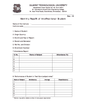Fillable Online Leave appLication form - Gujarat Technological ...