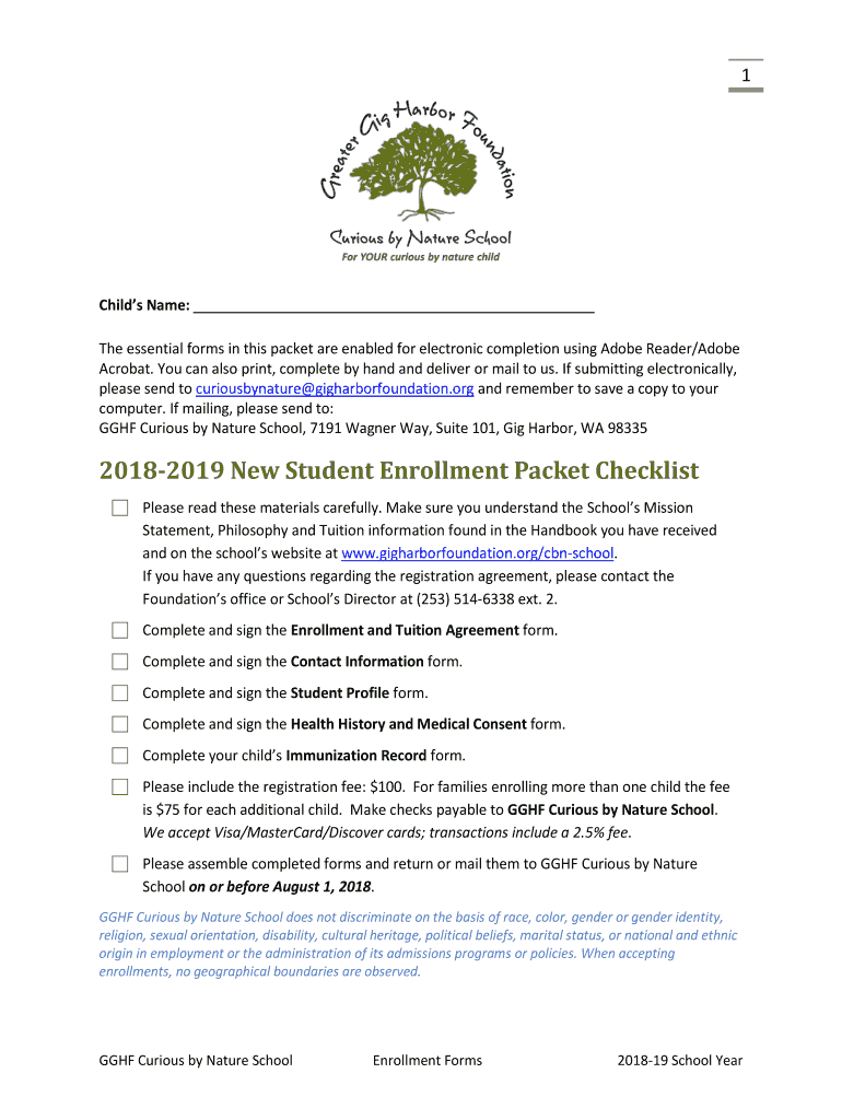 Fillable Online Get the The essential forms in this packet are enabled ...