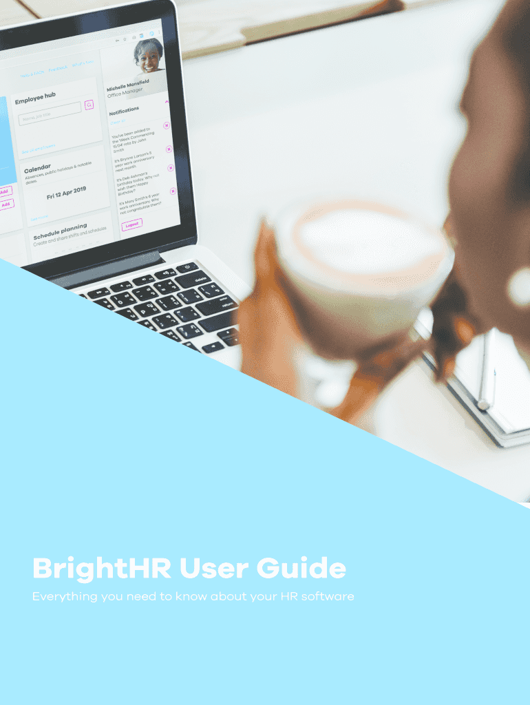Fillable Online BrightHR User Guide Fax Email Print - pdfFiller