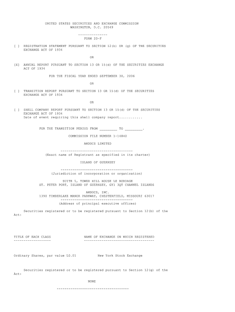 Fillable Online --------------FORM 20-F Fax Email Print - pdfFiller