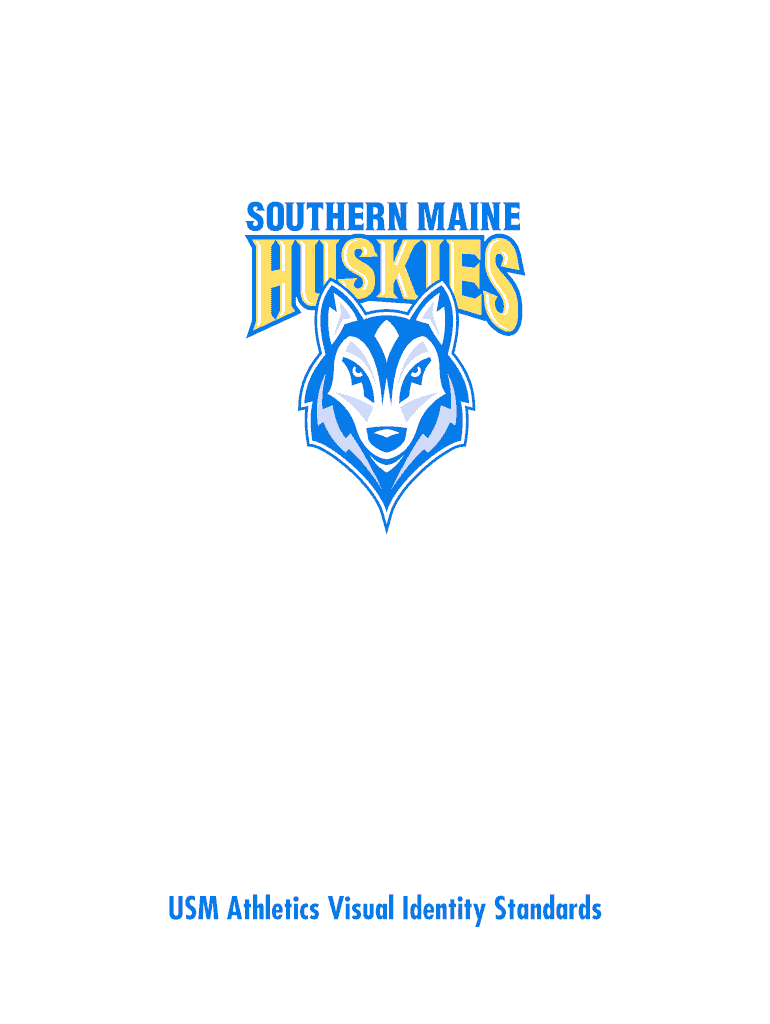 Fillable Online usm maine USM Athletics Visual Identity Standards Fax ...