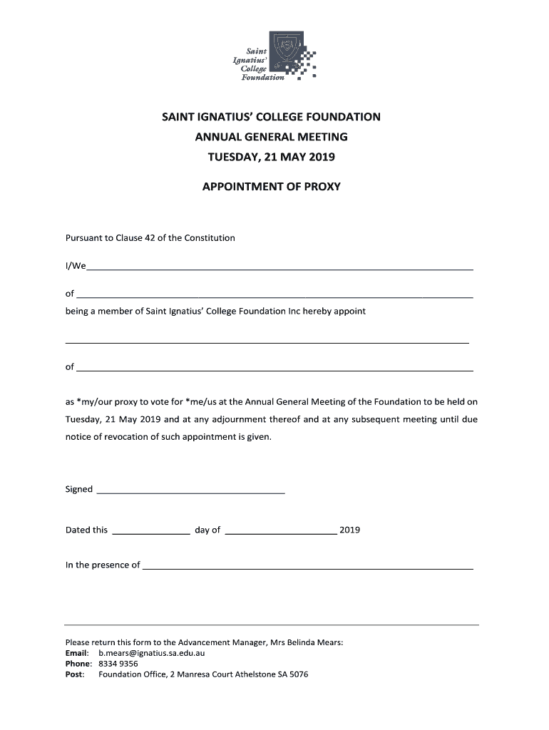 Fillable Online ignatius sa edu Saint Ignatius College PrepA Private ...