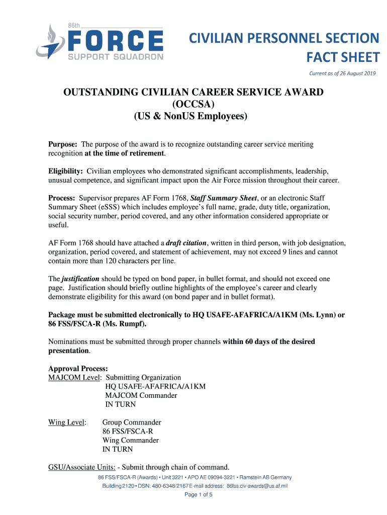 Occsa - Fill Online, Printable, Fillable, Blank | pdfFiller