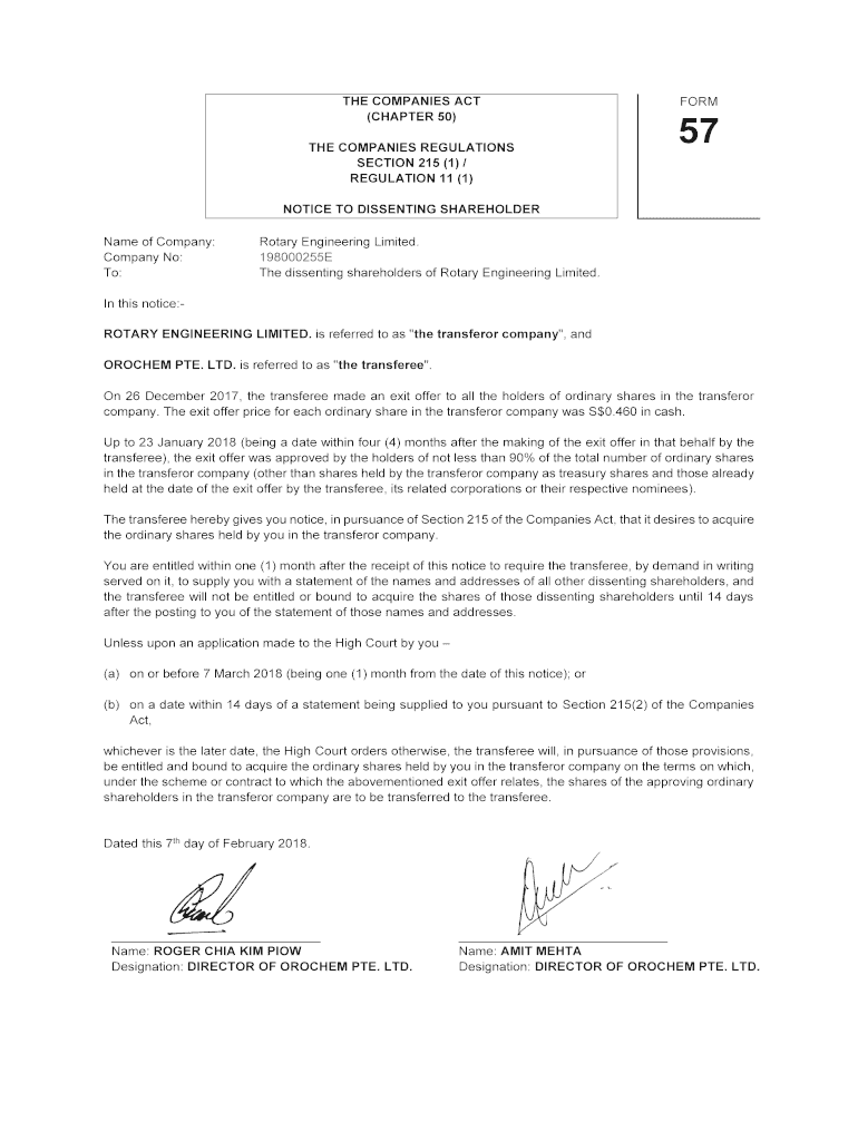 Fillable Online Orochem Form 57.indd Fax Email Print - pdfFiller