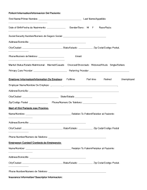 Fillable Online Therapy Services registration form Fax Email Print ...