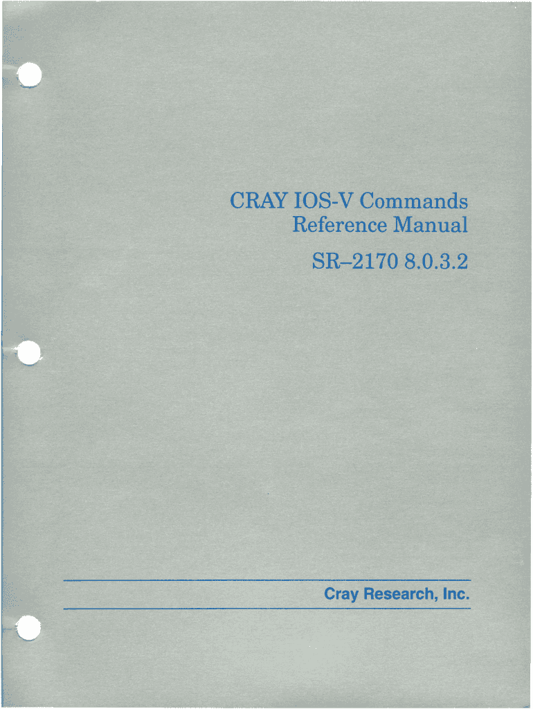 Fillable Online Seymour Cray, History of Cray Computers - Cray - Cray ...