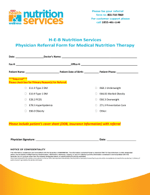 Fillable Online WIC Medical Referral Form - New York State Department ...
