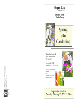 Fillable Online Douglas County Extension - OSU Extension Service ...