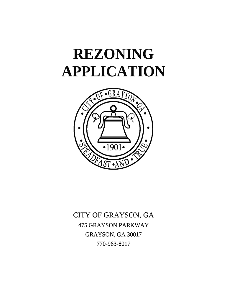Grayson, GA - s and Applications - City of Grayson Doc Template | pdfFiller