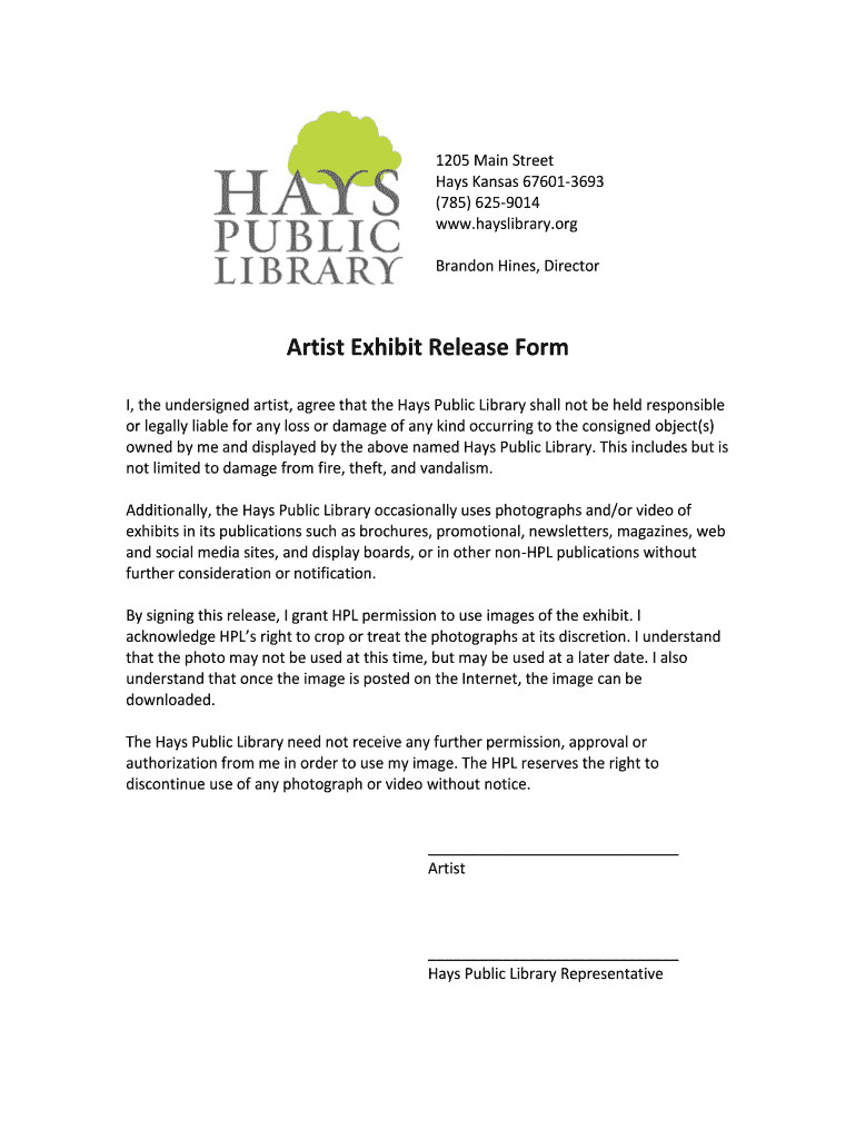 Fillable Online Hines returns home to Hays Public Library - News - The ...