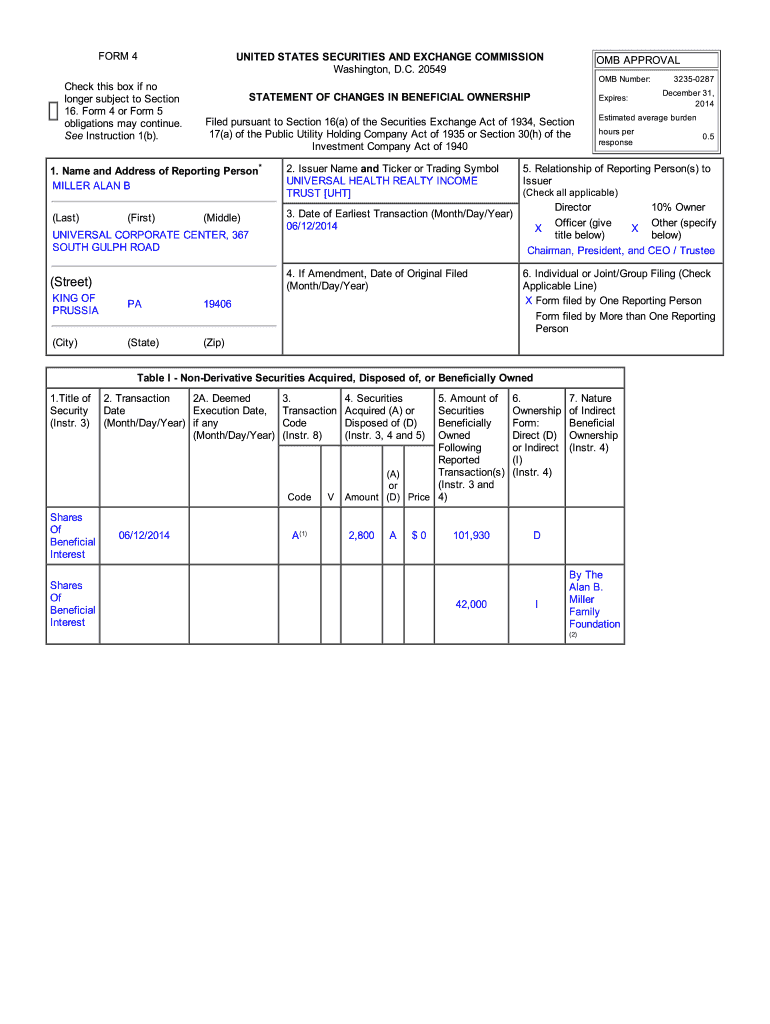Fillable Online TRUST UHT Fax Email Print - pdfFiller