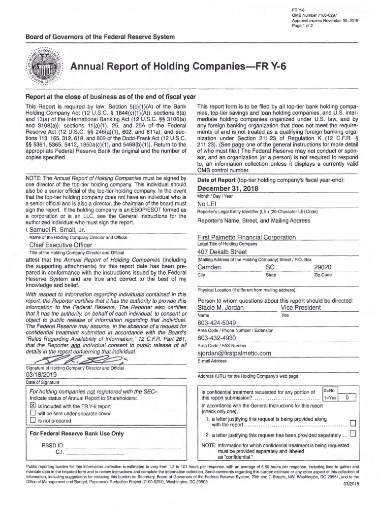 Fillable Online RSSD ID I D2;2fl 7 75 - Federal Reserve Bank of Atlanta ...