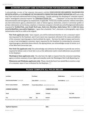 Fillable Online ACKNOWLEDGMENT AND AUTHORIZATION ... - RiskAware Fax Email Print - pdfFiller