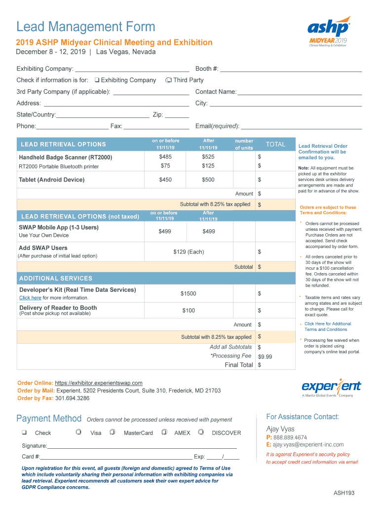 Fillable Online Convention Center in Las Vegas, NV Fax Email Print - pdfFiller