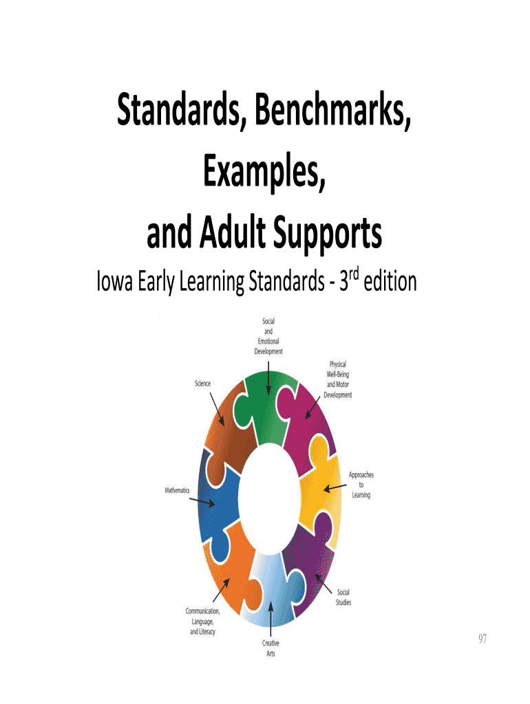 Fillable Online Standards, Benchmarks, Examples, and Adult Supports Fax ...