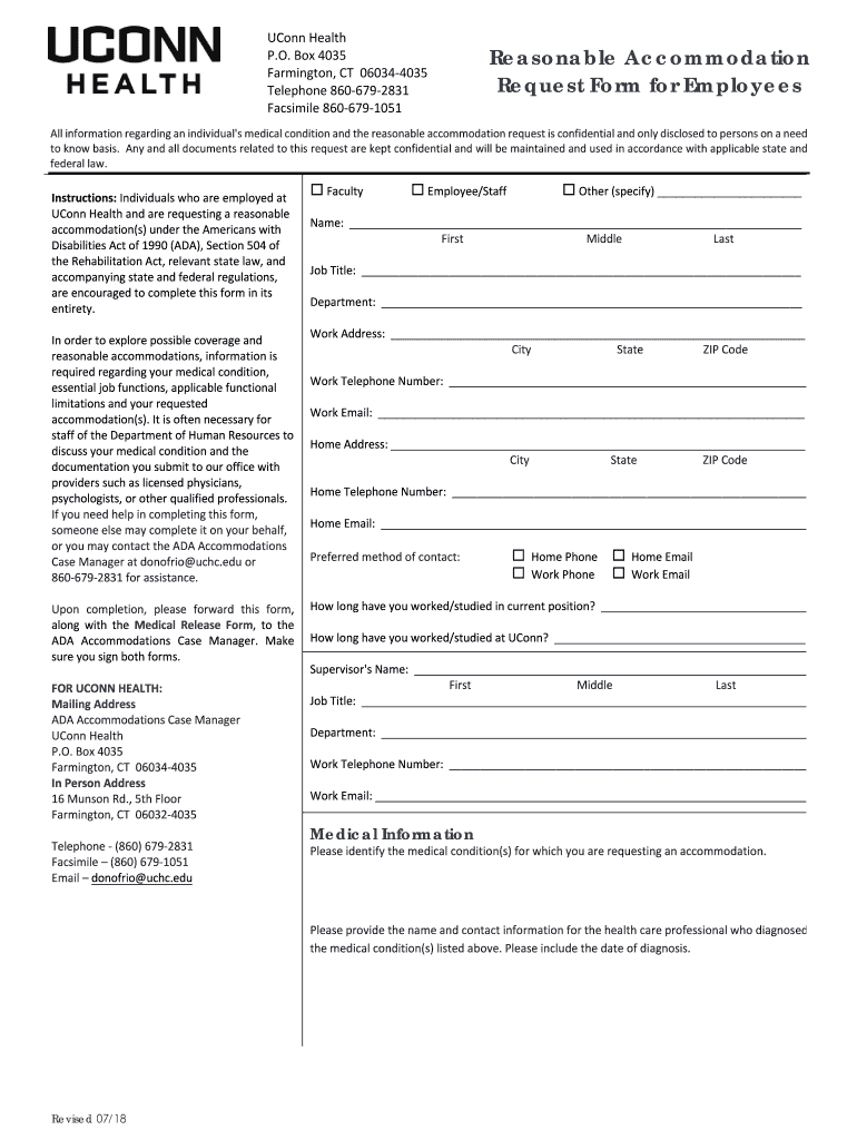 Fillable Online Americans with Disabilities Act Compliance and ... Fax ...