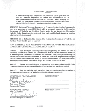 Fillable Online Project Safe Neighborhoods works, and it shows - The ...