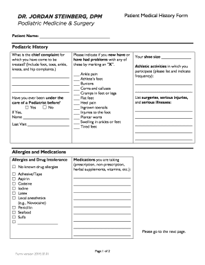 Dr Jordan Steinberg Dpm - Fill Online, Printable, Fillable, Blank ...