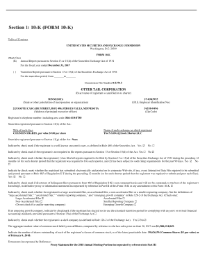Fillable Online Section 1: 10-K (FORM 10-K) - ottertail.com Fax Email Print - pdfFiller