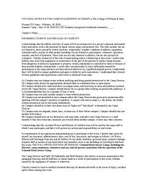 Fillable Online Informed Consent and Release of Liability Form.docx Fax ...