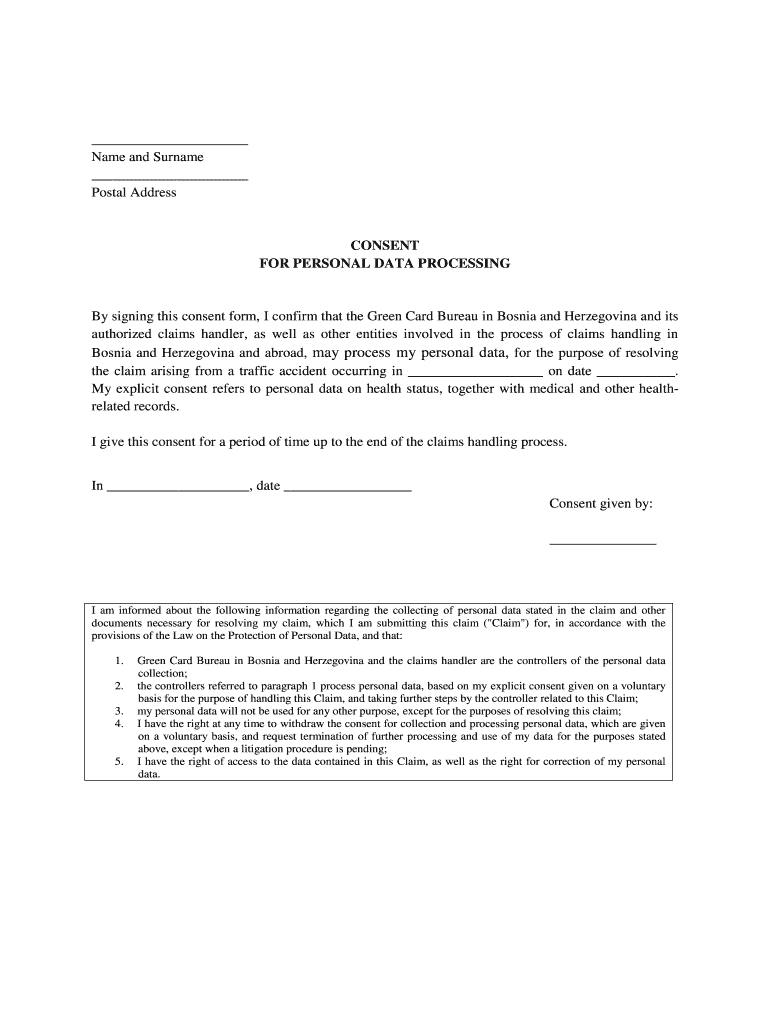 Fillable Online Sample Employee E-Mail and PDF Consent Form - Integrity ...