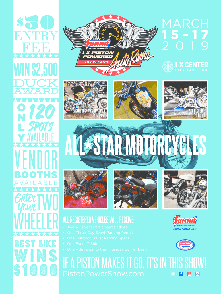 Fillable Online Hot Rod Asylum The Dirty Dozen FEE - Piston Power Show ...