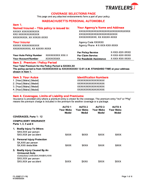 Fillable Online Glossary Of Insurance Terms And DefinitionsGEICO Fax Email Print - pdfFiller