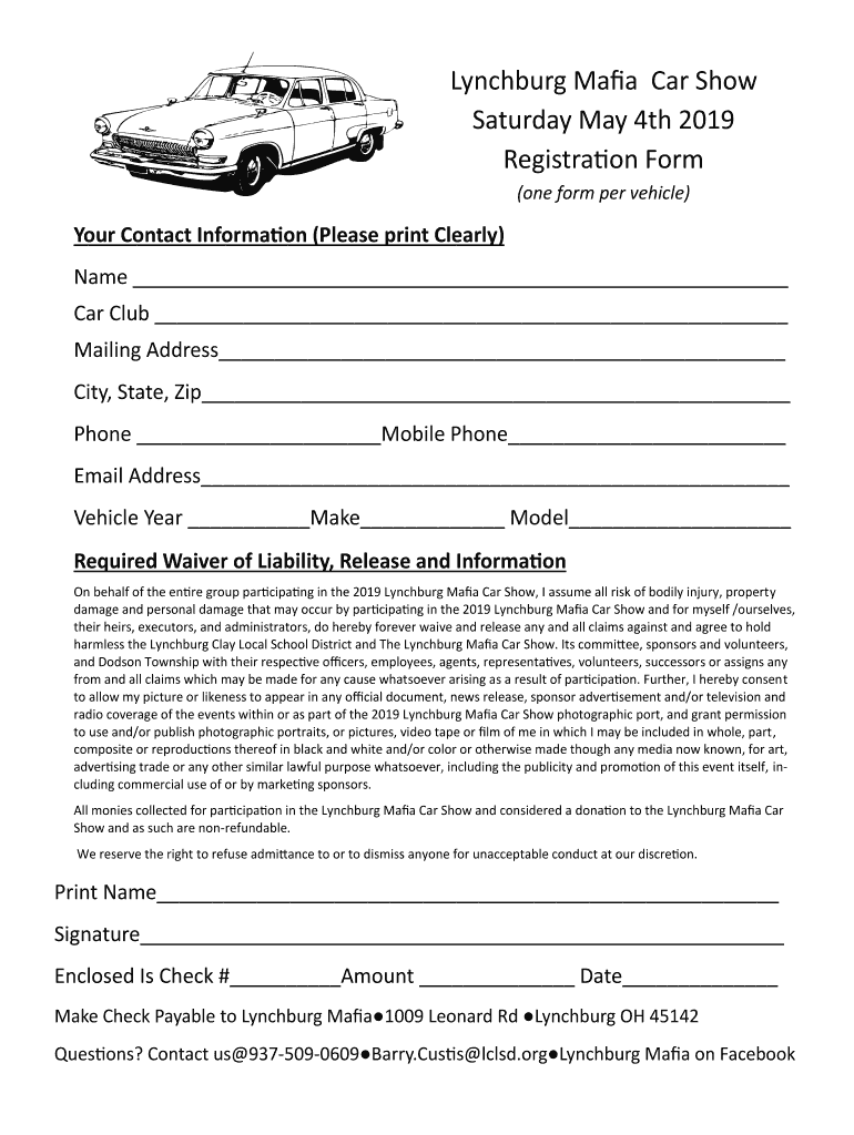 Mafia Application Form - Fill Online, Printable, Fillable, Blank ...