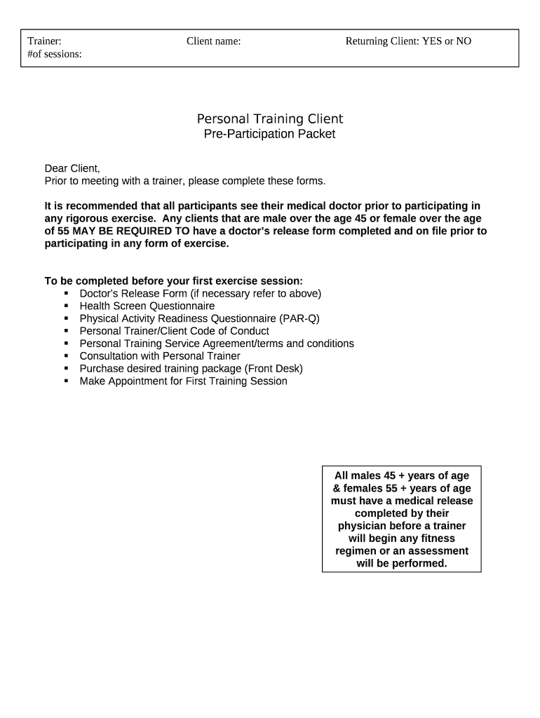 The Ultimate Guide to Personal Trainer s - TotalCoaching Doc Template ...
