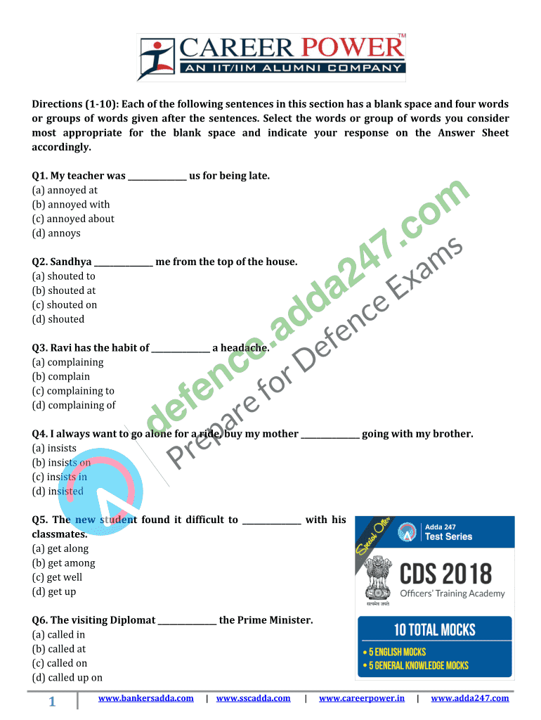 Fillable Online Sentence Completion Worksheets - englishforeveryone.org ...