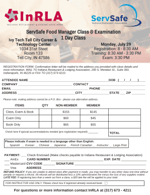 Fillable Online ServSafe Flyer Template Fax Email Print - pdfFiller