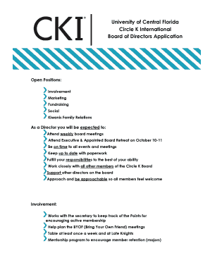 Fillable Online CKI Service - Circle K International Fax Email Print ...