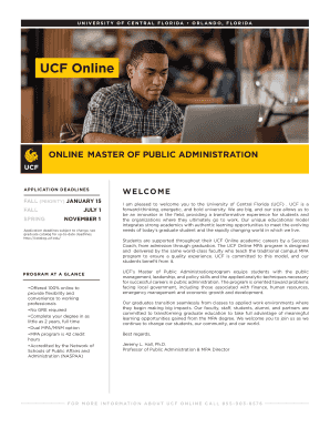 Fillable Online UCF Online Fax Email Print - pdfFiller