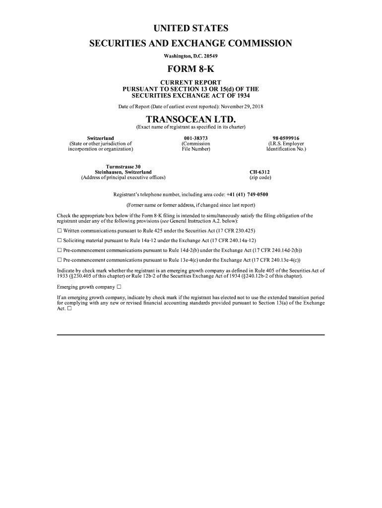Fillable Online united states securities and exchange commission form ...