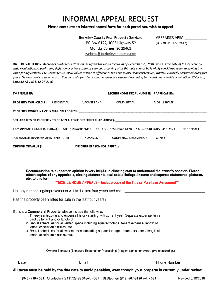 Fillable Online Member Grievance and Appeal Form Appeal Department 8325 ...