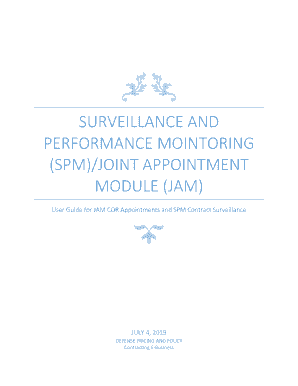Joint Appointment Module - Fill Online, Printable, Fillable, Blank ...