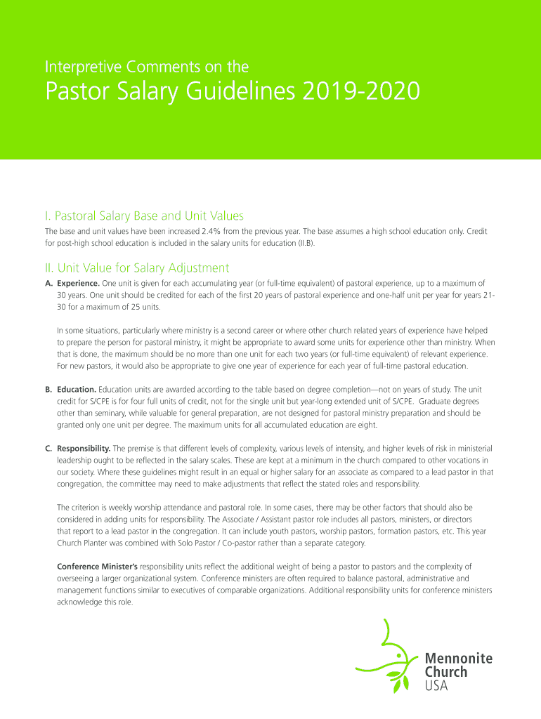 Fillable Online Interpretive Comments on the Guidelines for Pastors ... Fax Email Print - pdfFiller