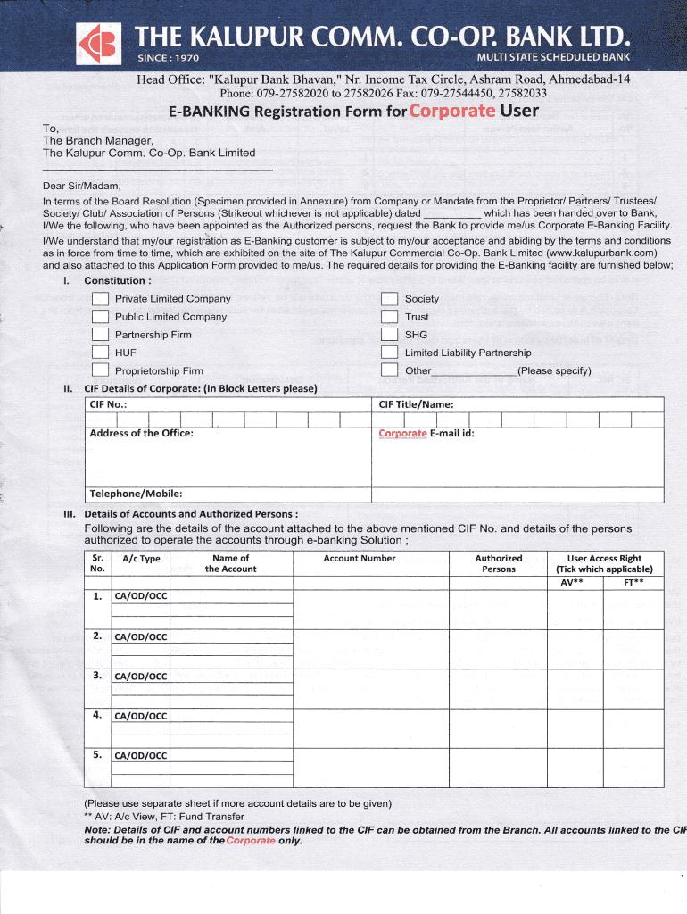 Kalupur Bank Cheque Deposit Slip Pdf Download - Fill Online, Printable ...