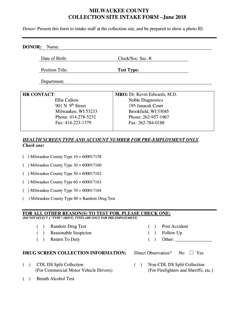 Fillable Online county milwaukee 02.04.03(d) Milwaukee County ...