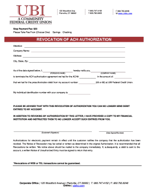 Fillable Online Affidavit of Unauthorized/Improper Consumer ACH Entry ...