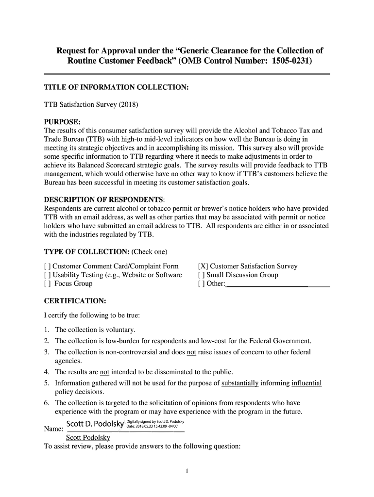 Fillable Online Updated Generic Clearance Request Template Fax Email ...